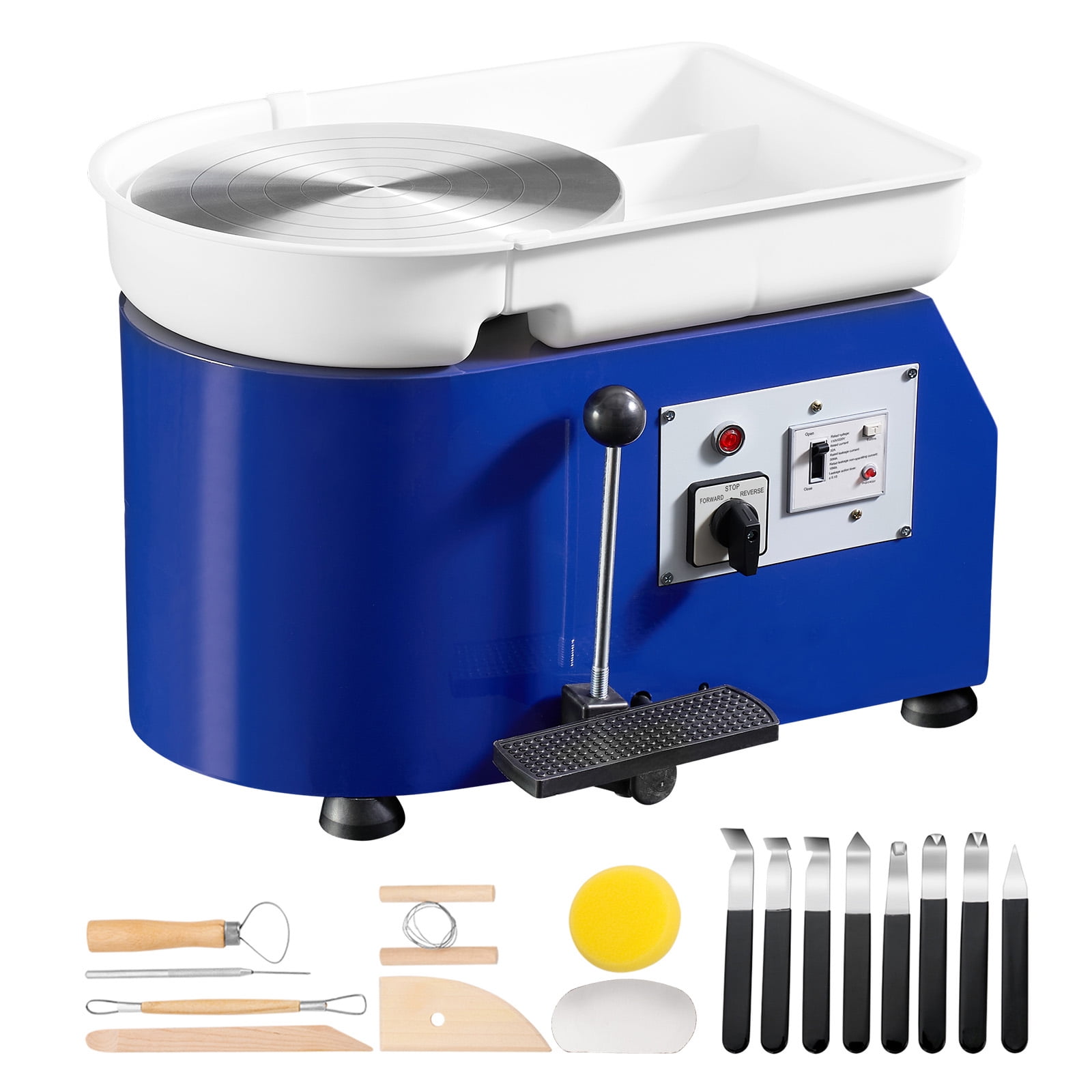 "BENTISM 350W 11"" Pottery Wheel - Electric Clay Forming Machine with Adjustable Speed Control ...