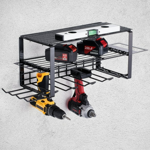 Cordless Drill Storage Rack