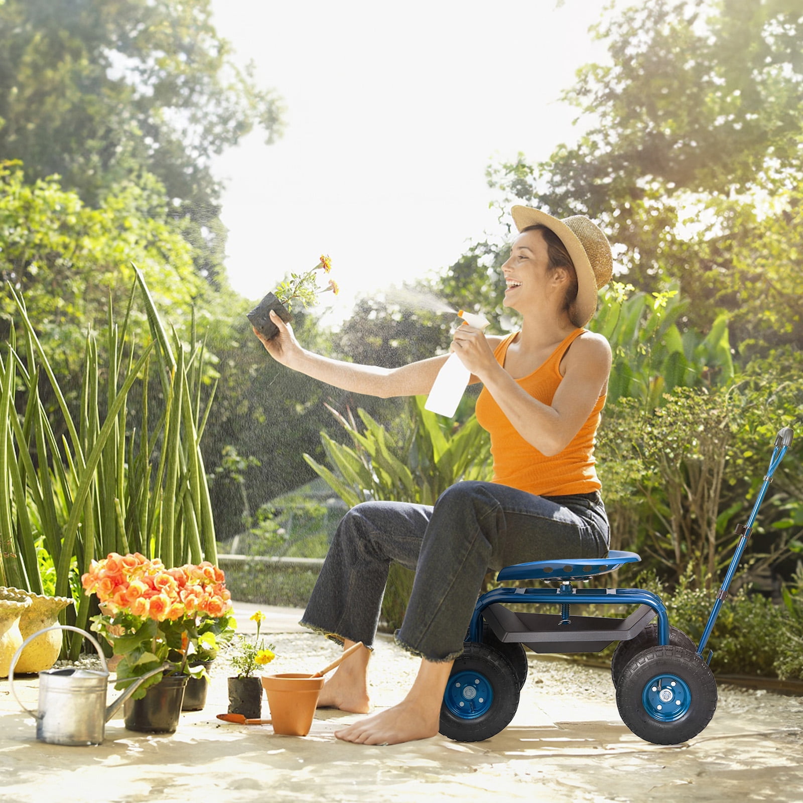 BENTISM Garden Carts - Efficient Landscaping Tool Transport - Walmart ...