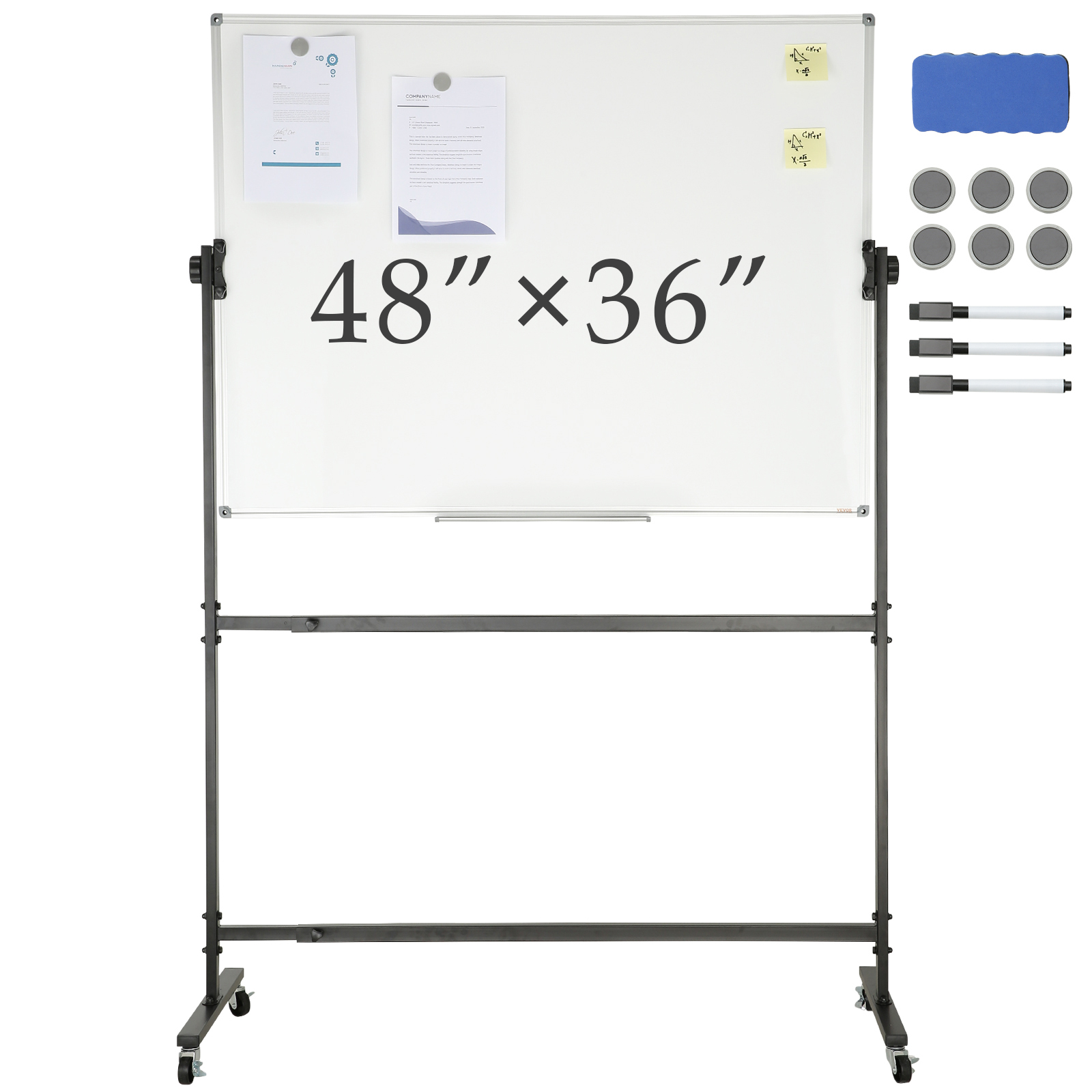 60 x 40 in. Mobile Whiteboard - Walmart.com