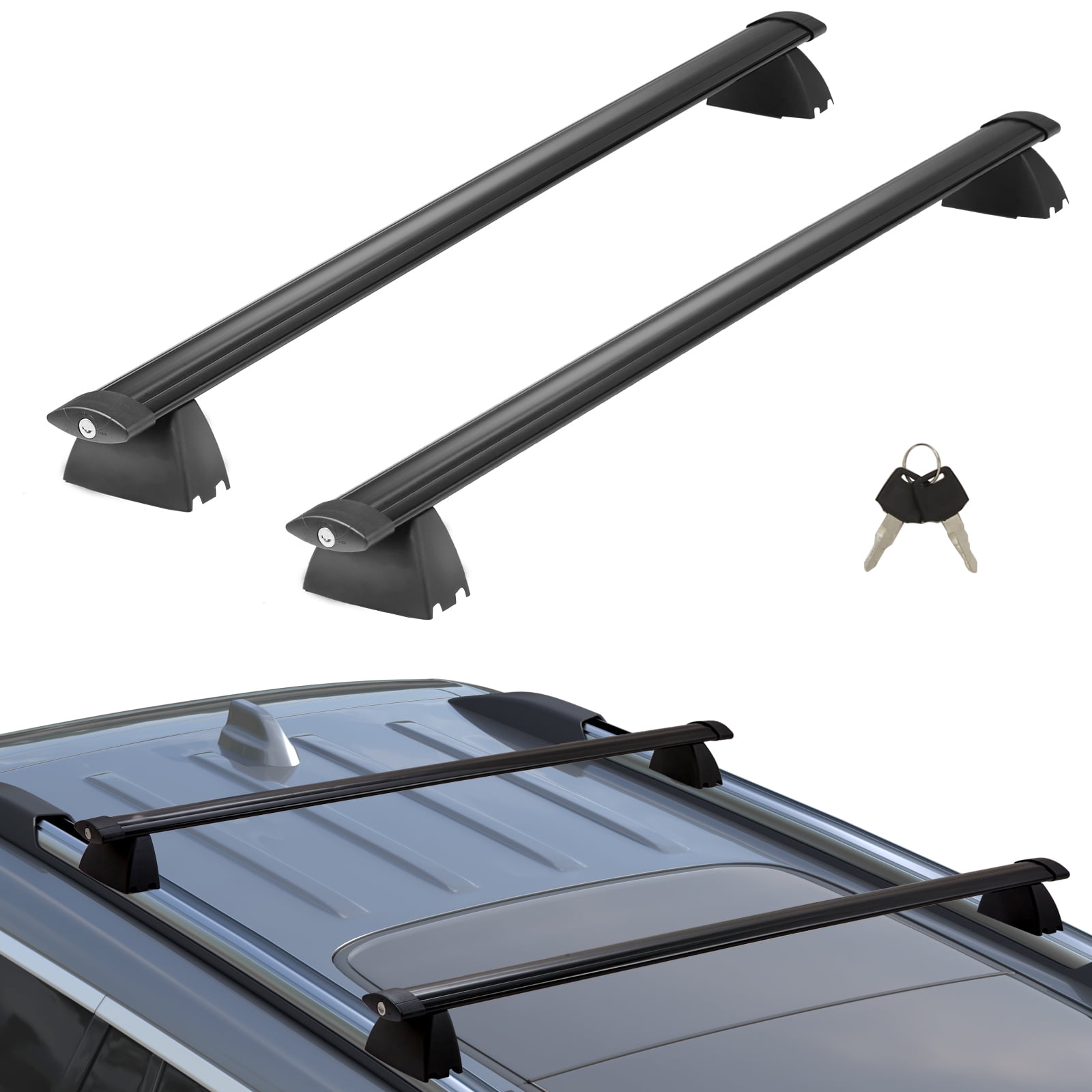BENTISM Roof Rack Cross Bars, Compatible with 2011-2021 Jeep Grand ...