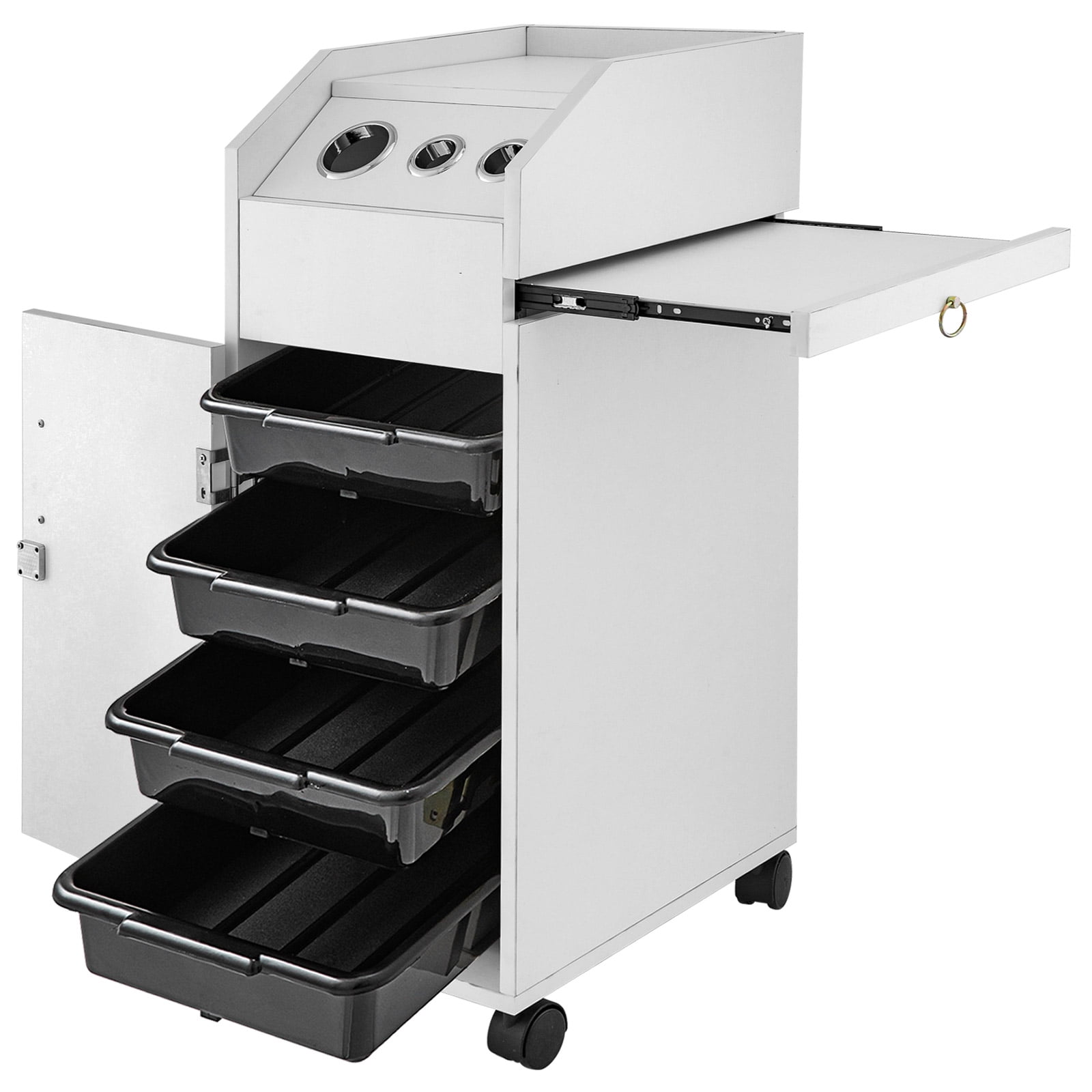 BENTISM Salon SPA Trolley with 4 Drawers, Rolling Wheels, Lockable 2 ...