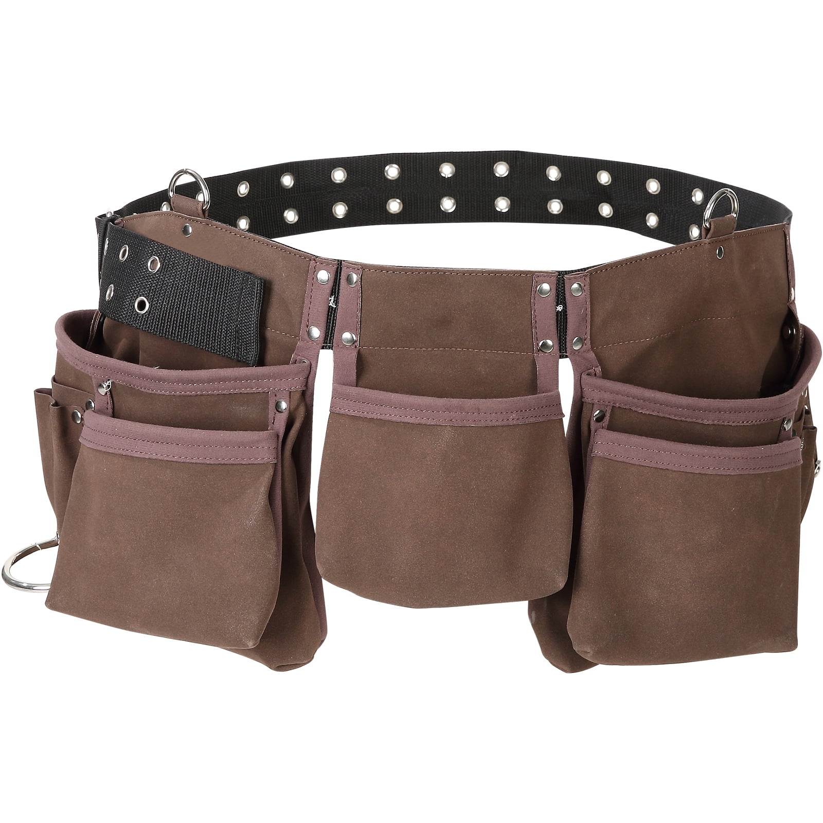 VEVOR Tool Belt Carpenter Construction Tool Pouch 13 Pockets 29"-54 ...
