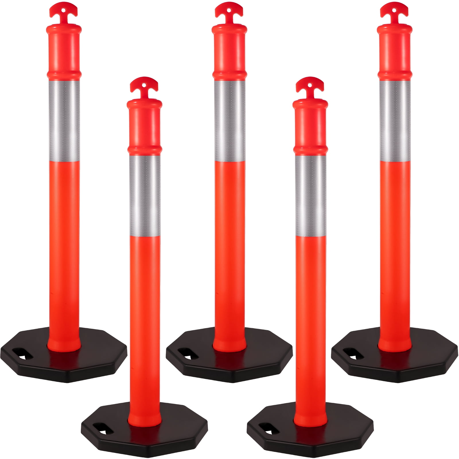 BENTISM Traffic Delineator Posts Channelizer Cone 44" Delineator Post ...