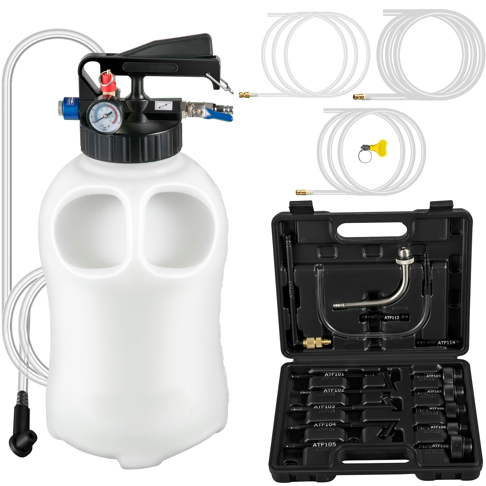 VEVOR Transmission Fluid Pump 2 Way Manual ATF Refill System Dispenser ...