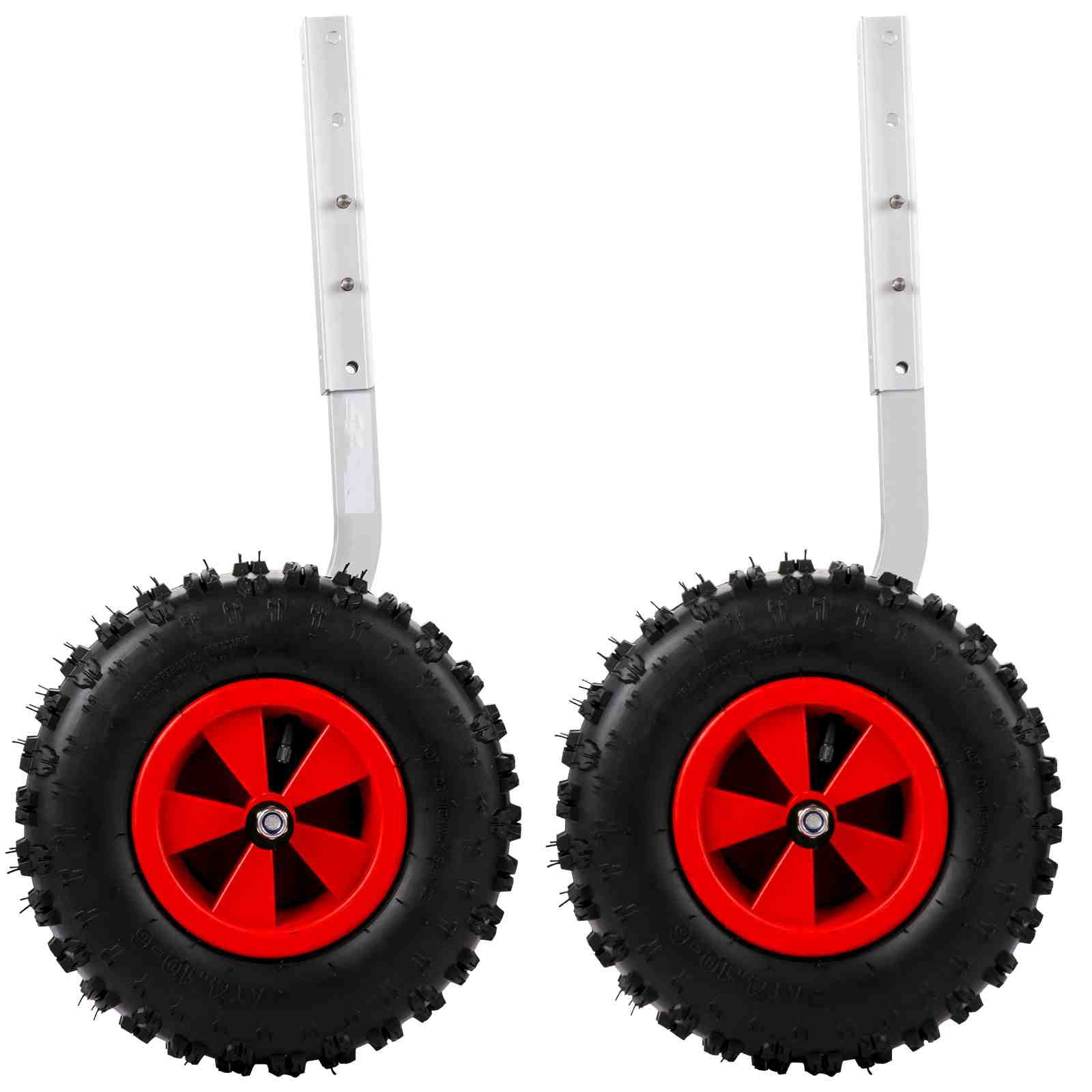 BENTISM 12" Inflatable Boat Launching Wheels, 500 LBS Capacity ...