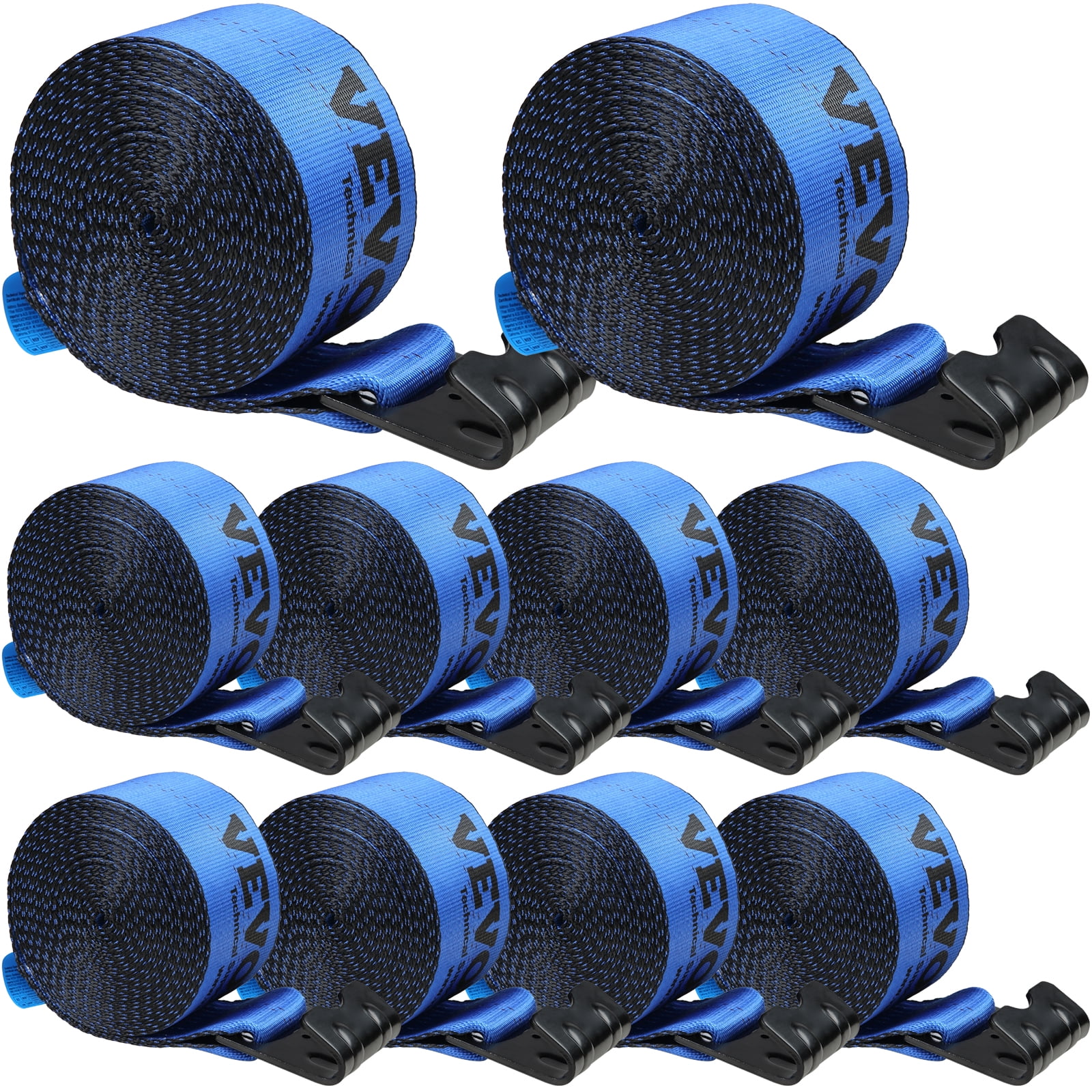 BENTISM Truck Straps Winch Straps 4" x 30' with Flat Hook for Towing 10 ...