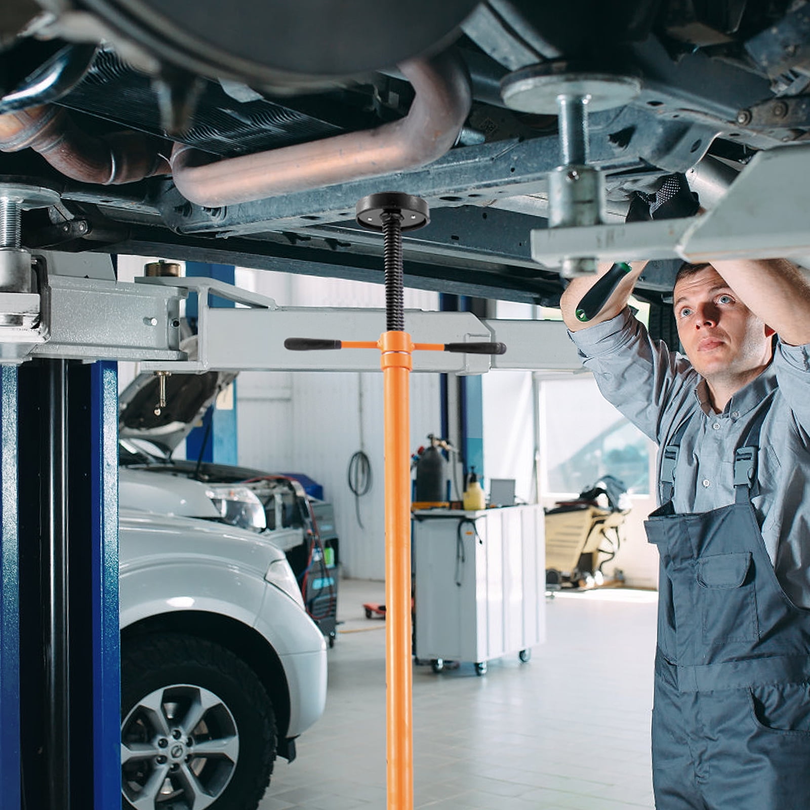 BENTISM Underhoist Support Stand 3/4Ton Capacity Under Hoist Jack Stand ...