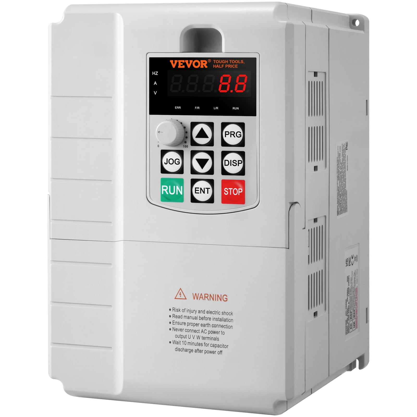 BENTISM VFD Variable Frequency Drive, 7.5kw 34A 10HP VFD for 3 Phase ...