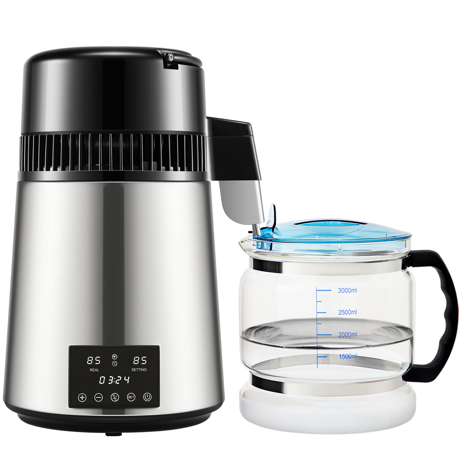 Machine VEVOR Home Distilled Water Maker 4L With Dual Temp Display ...