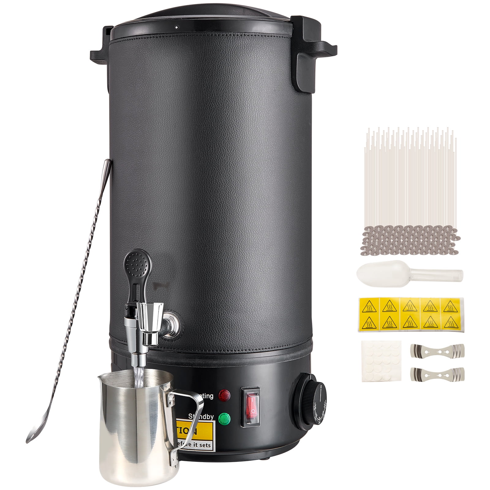BENTISM Wax Melter & Candle Maker Machine, 10L Electric Pot with Temp ...