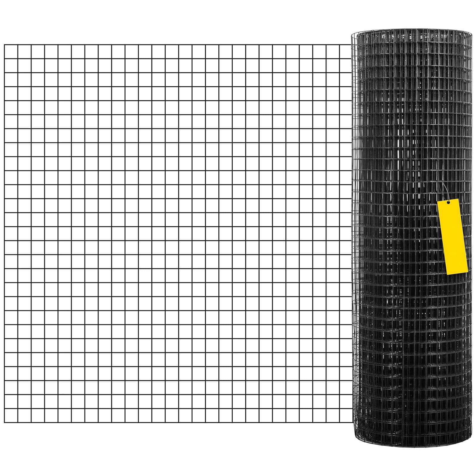 VEVOR, Welded Wire Fence, 24"x100', Vinyl Coated Steel Mesh - Walmart.com