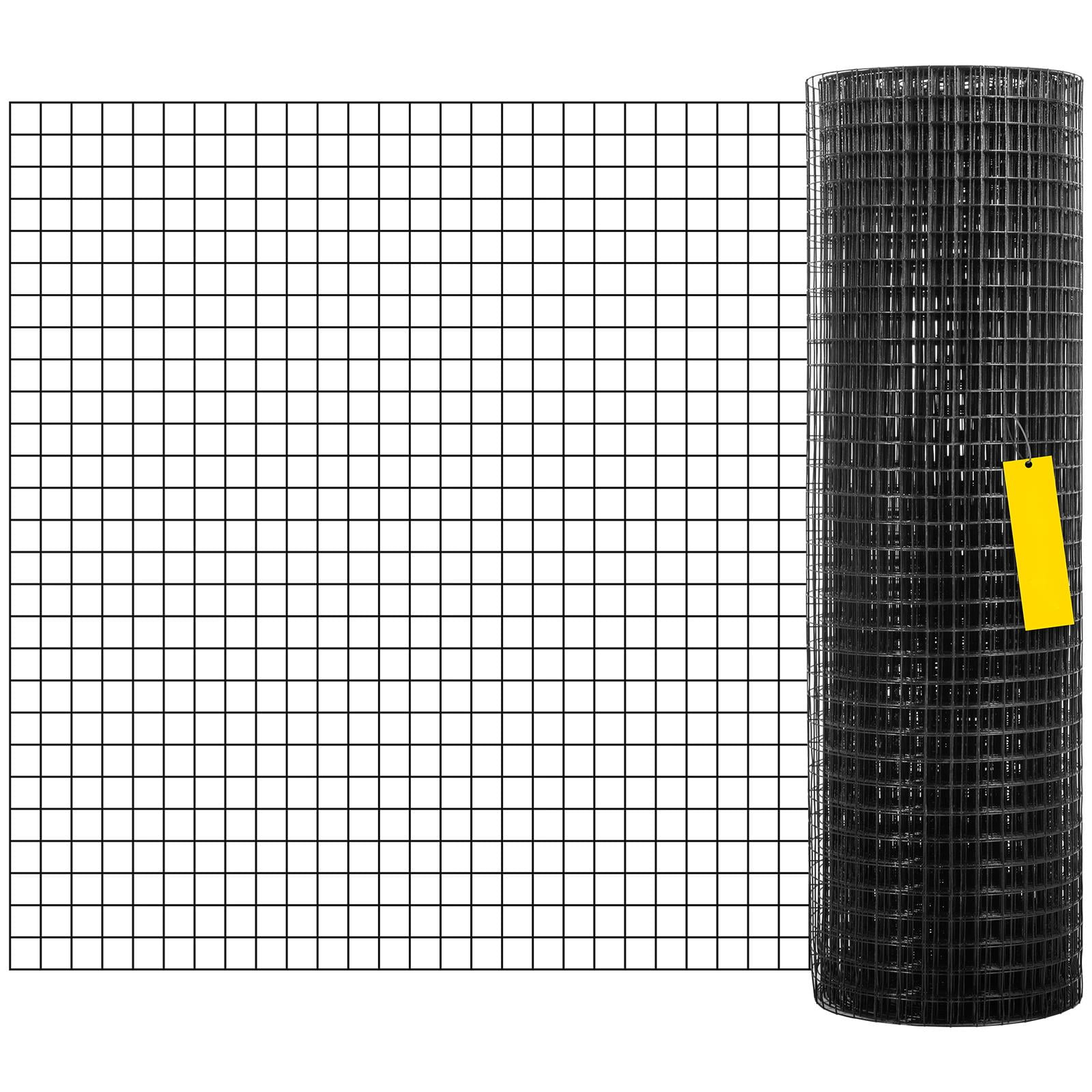"BENTISM Galvanized Steel Netting, Welded Wire Fence 1""x1"" 16 Gauge ...