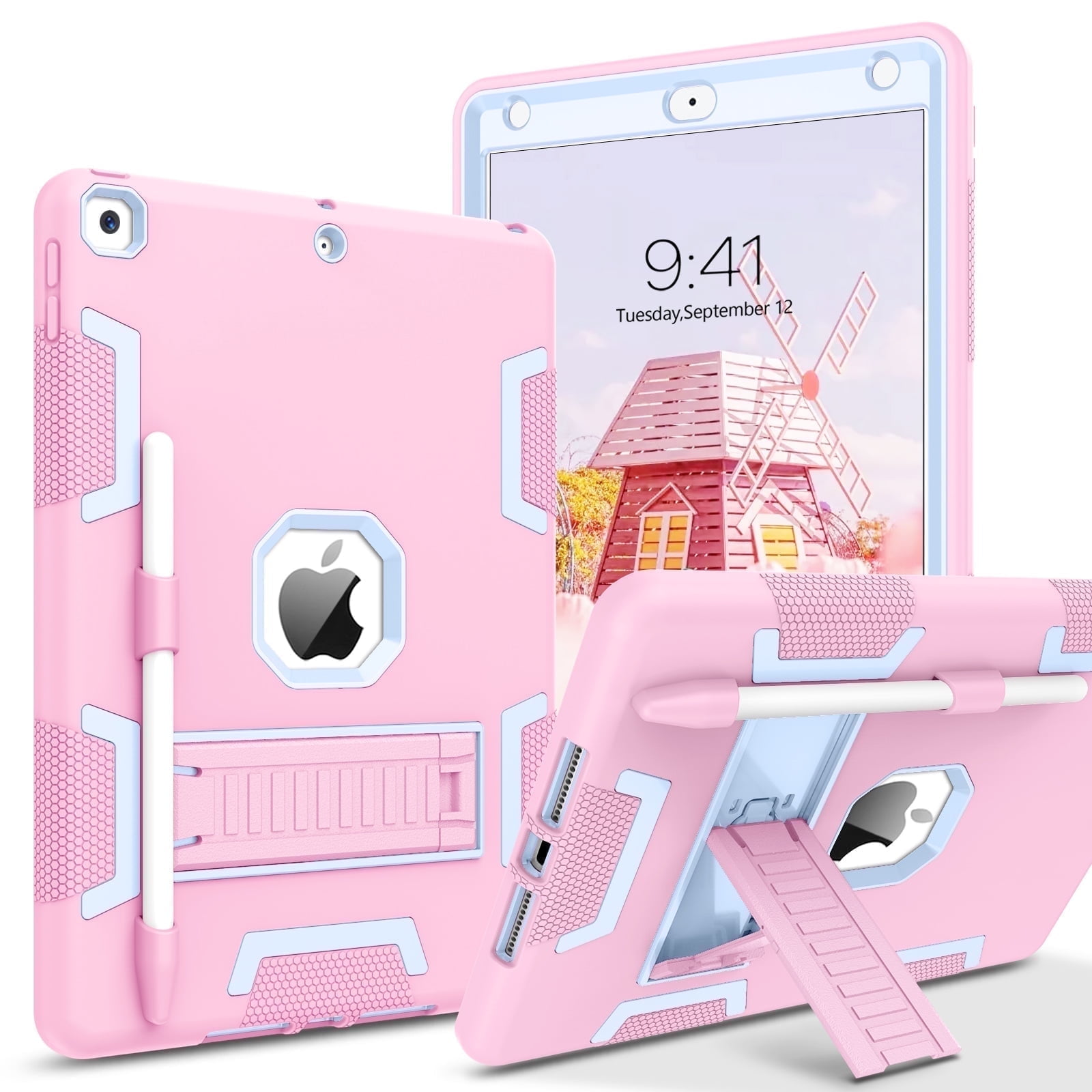 BENTOBEN Case for iPad 9th Gen with Pencil Holder, Compatible with iPad ...