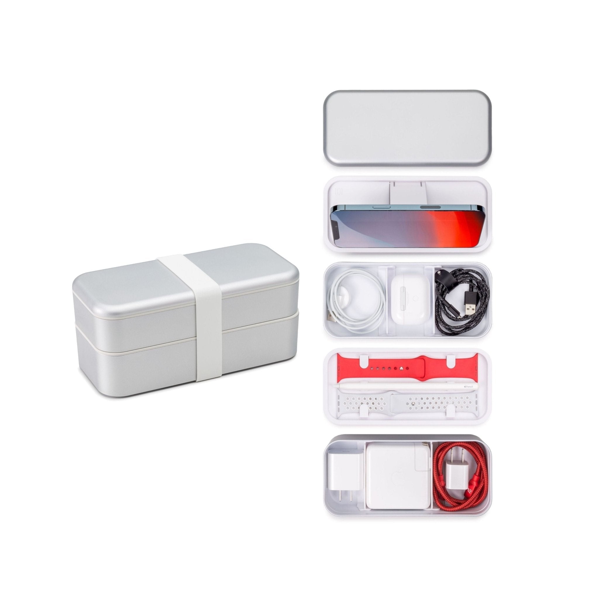 BENTOSTACK Tech Accessory Organizer - Compact Apple Tech Carrying Case ...