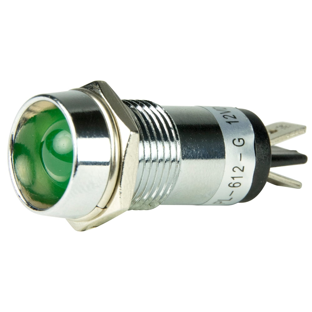 BEP LED Pilot Indicator Light - 12V - Green [1001103] - Walmart.com