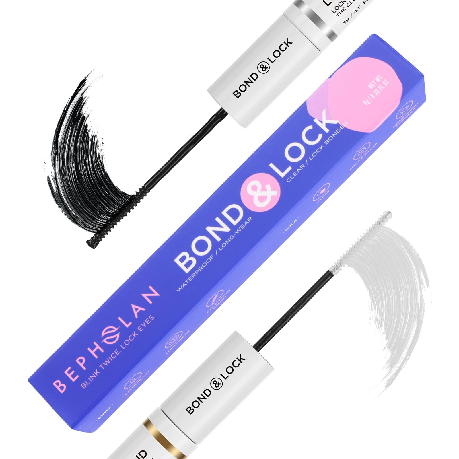 BEPHOLAN Lash Bond and AIF9 Seal, DIY Eyelash Extension Bond & Seal ...