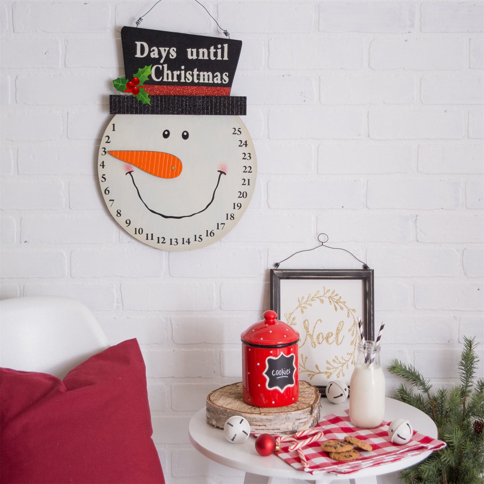 BEPONG Christmas Snowman Advent Calendar 2024 Christmas Decorations ...