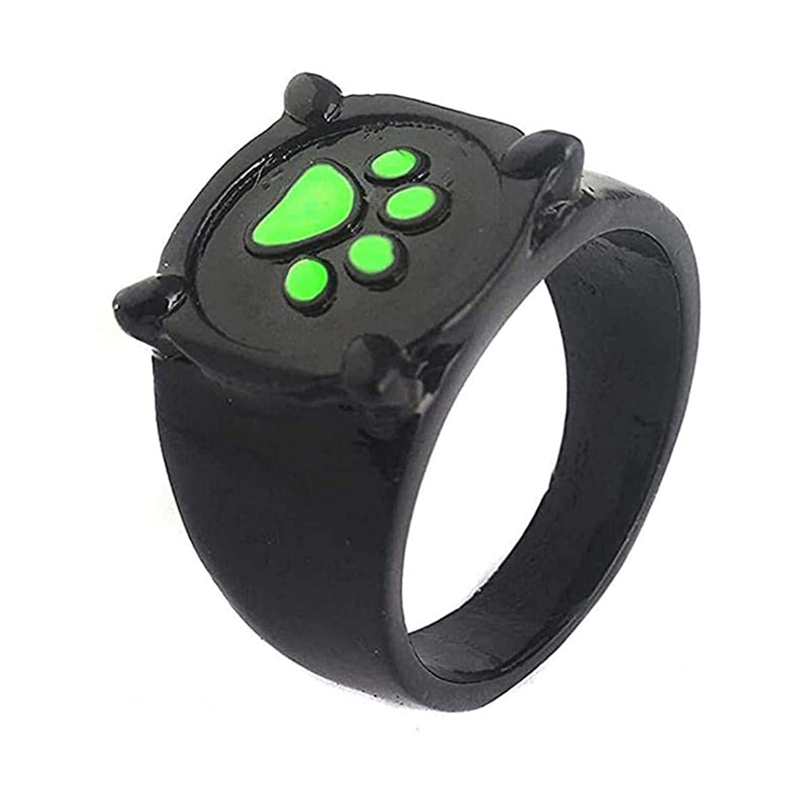 BEPONG Creative Gift Cute Cat Paw Couple's Rings – Adorable and Unique ...