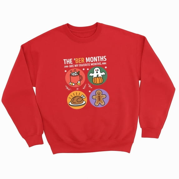 BER Months Are My Favorite Fall Winter Seasonal Vibes Themed Graphic ...