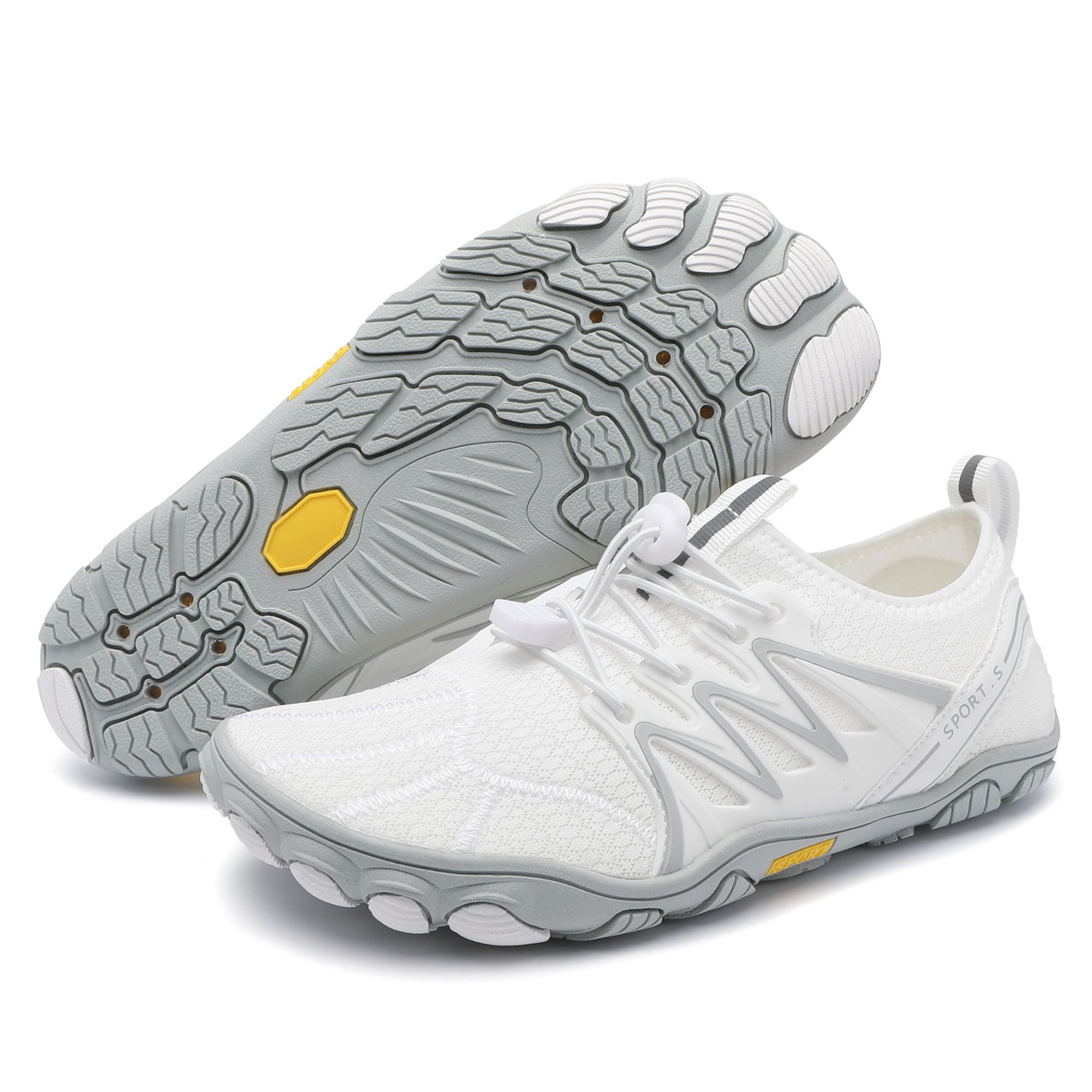 BERANMEY Barefoot Shoes for Women & Men Wide Toe Box Hiking Water Shoes ...