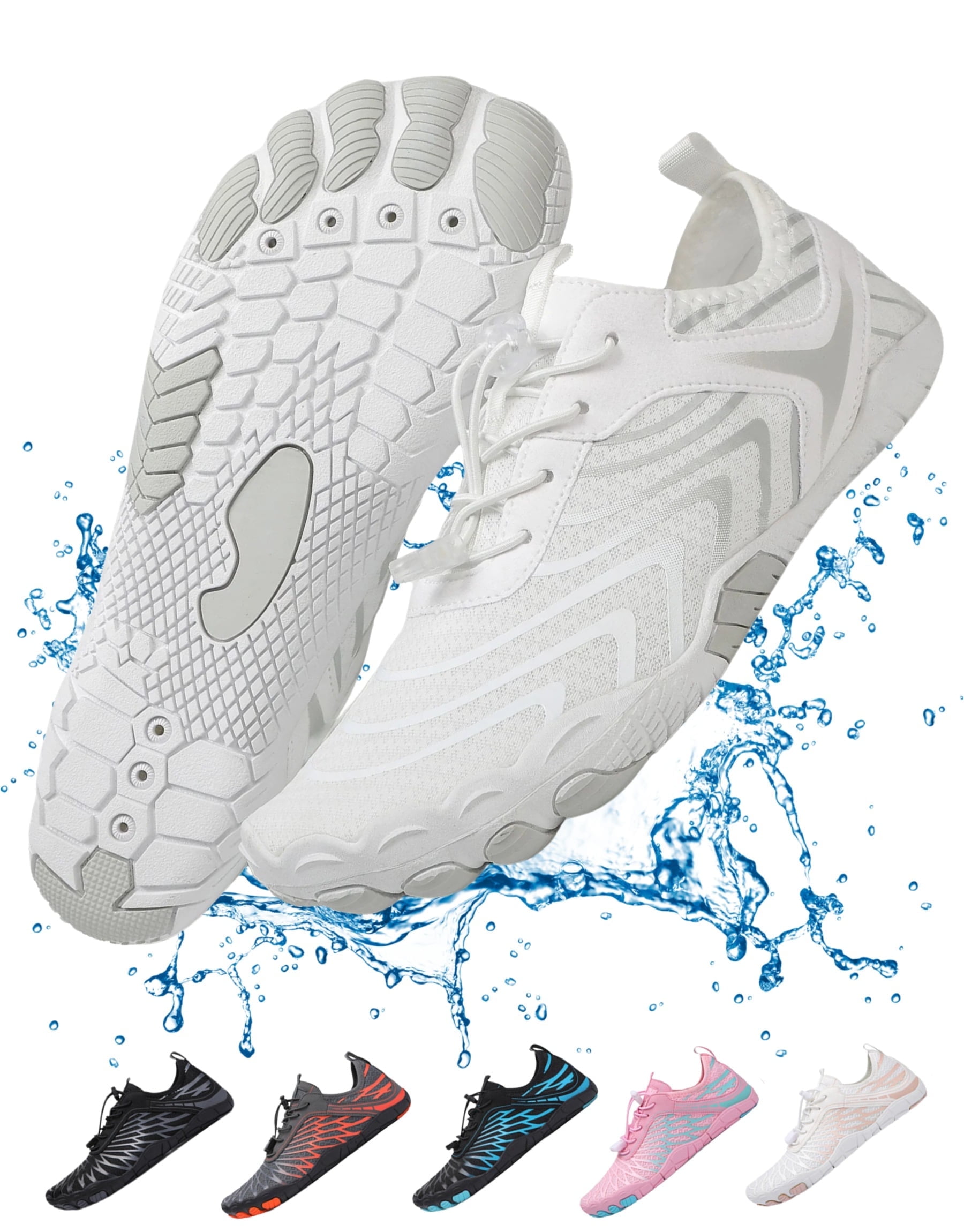 BERANMEY Barefoot Shoes for Women and Men, Wide Toe Box, Waterproof ...
