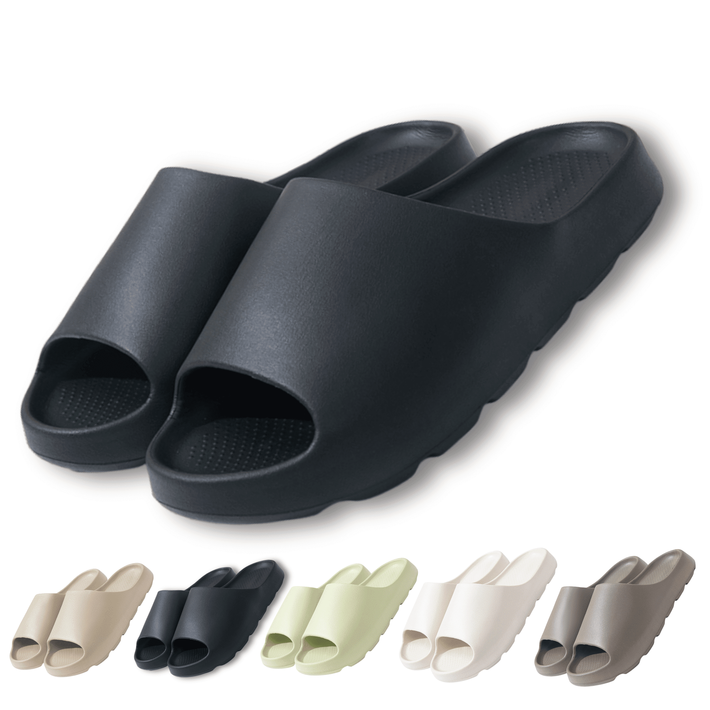 BERANMEY Cloud Slippers for Women and Men Soft Ultra Cushion Pillow ...