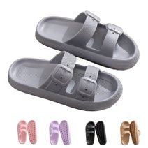 SEARCHI Pillow Slide Sandals Adults, Men Womens Summer Cloud Slides ...