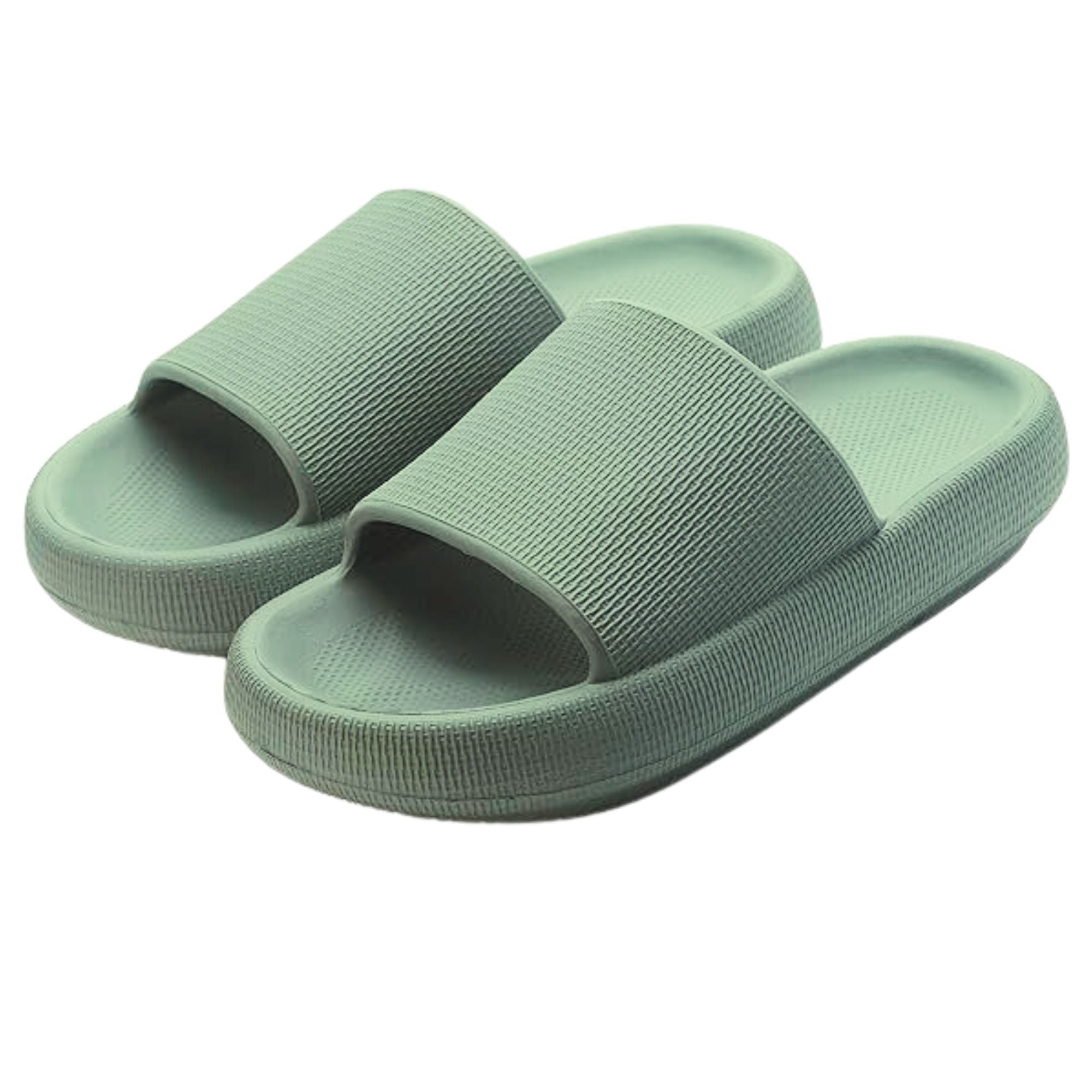 BERANMEY Comfort Non-Slip Cloud Slippers, Lightweight, Shower-Friendly ...
