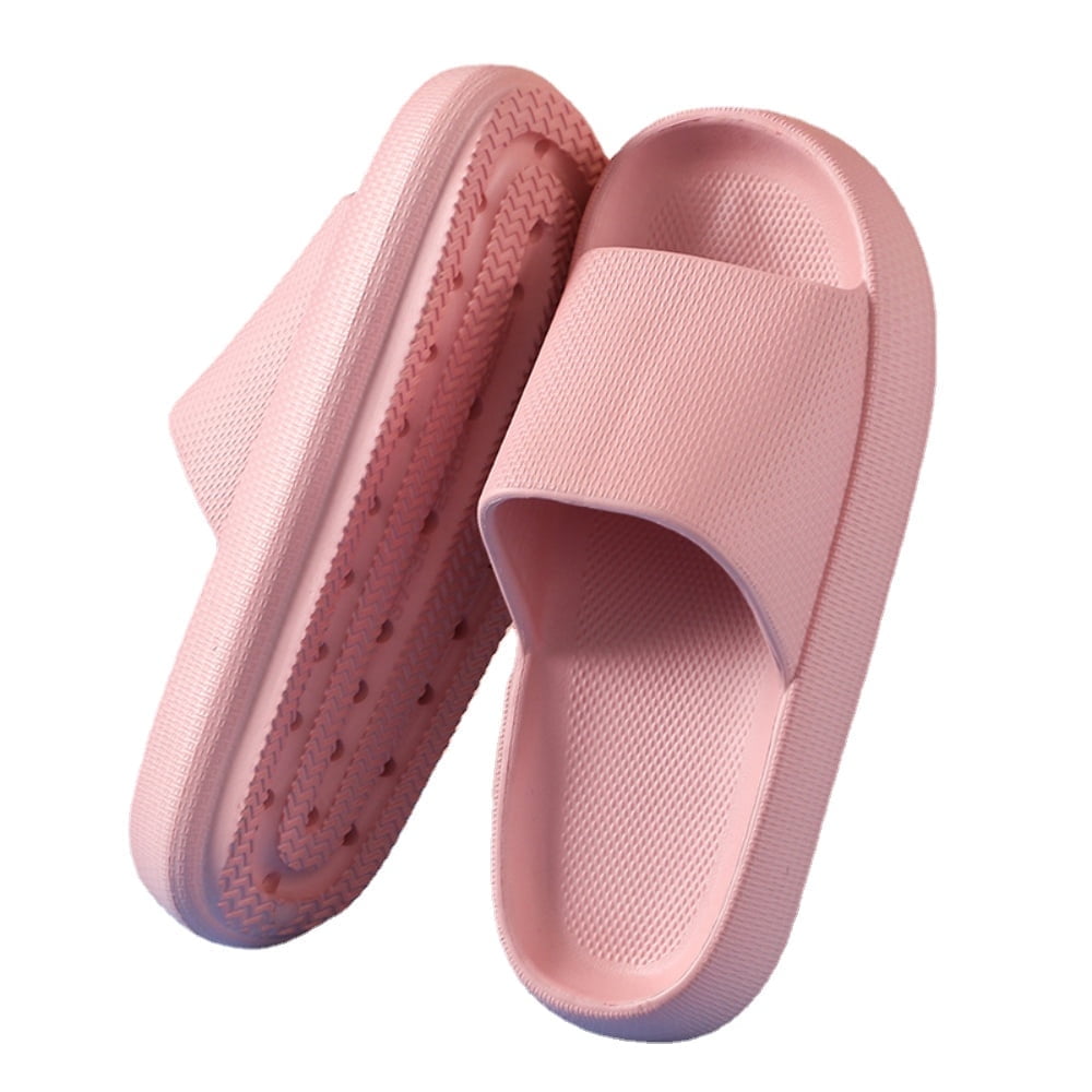 BERANMEY Non-Slip Lightweight Cloud Slippers for Men & Women, Indoor ...