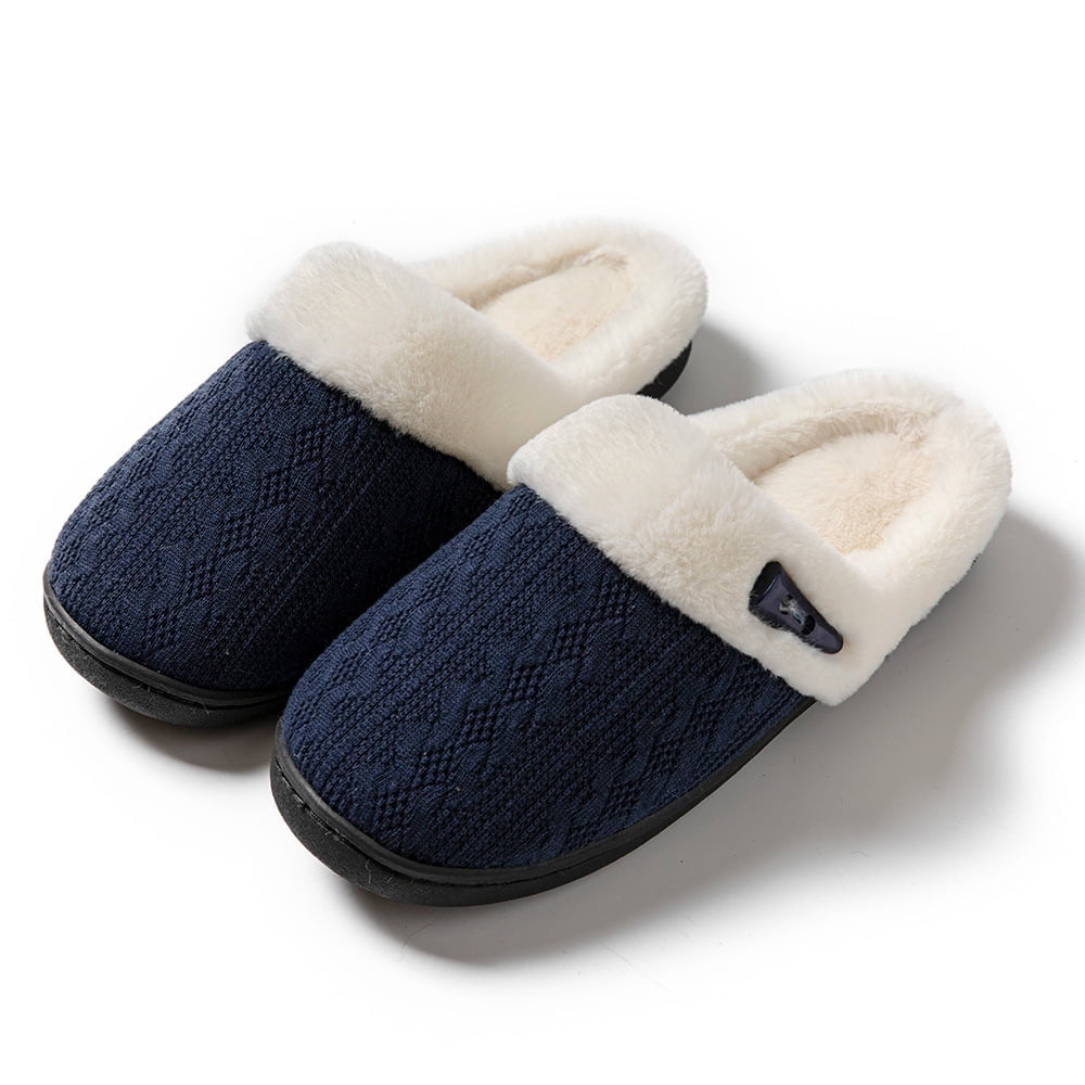 BERANMEY Comfy Slippers for Women Indoor Fluffy Women's Slip on Fuzzy ...