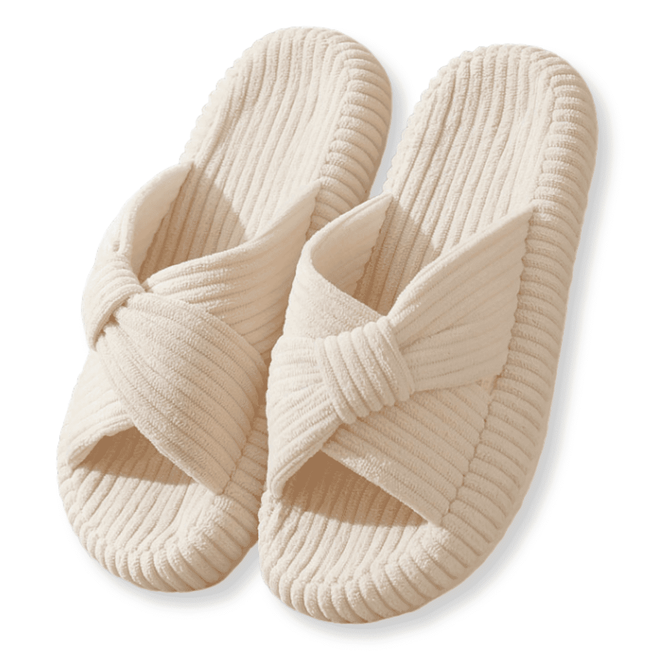 BERANMEY Comfy Slippers for Women Memory Foam House Bedroom Shoes ...