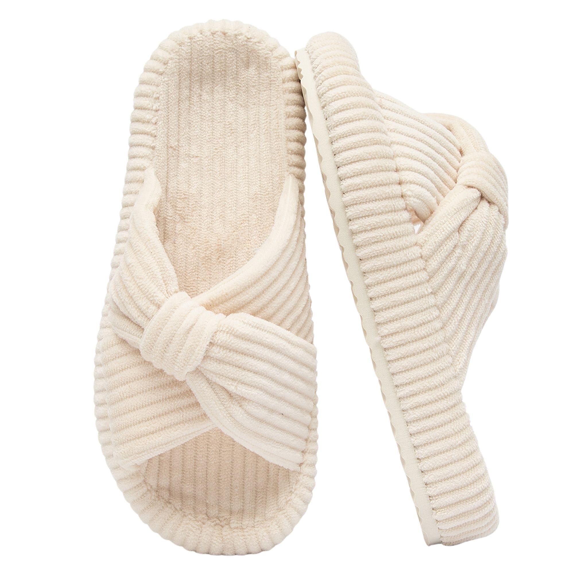 BERANMEY Comfy Slippers for Women Memory Foam House Bedroom Shoes ...
