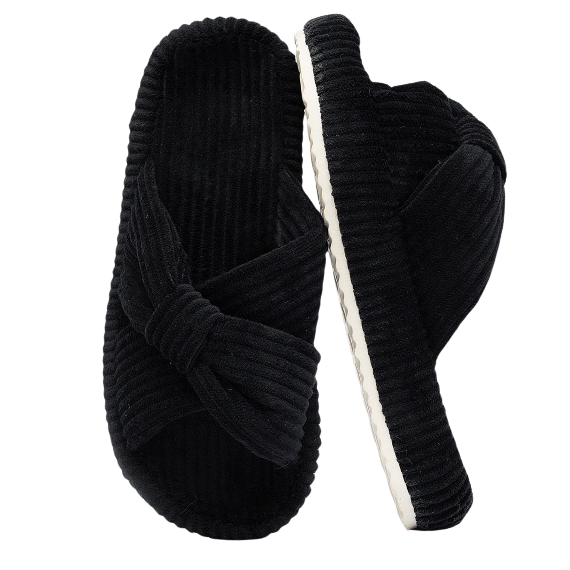 BERANMEY Comfy Slippers for Women Memory Foam House Bedroom Shoes ...