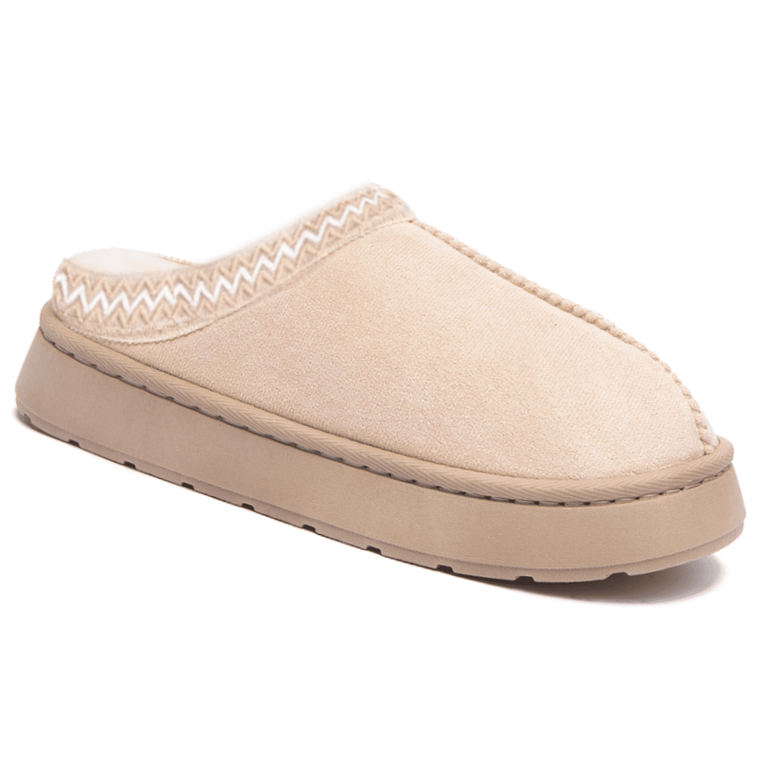 BERANMEY Cozy Fuzzy Slippers for Women and Men with Anti-Slip EVA Sole ...