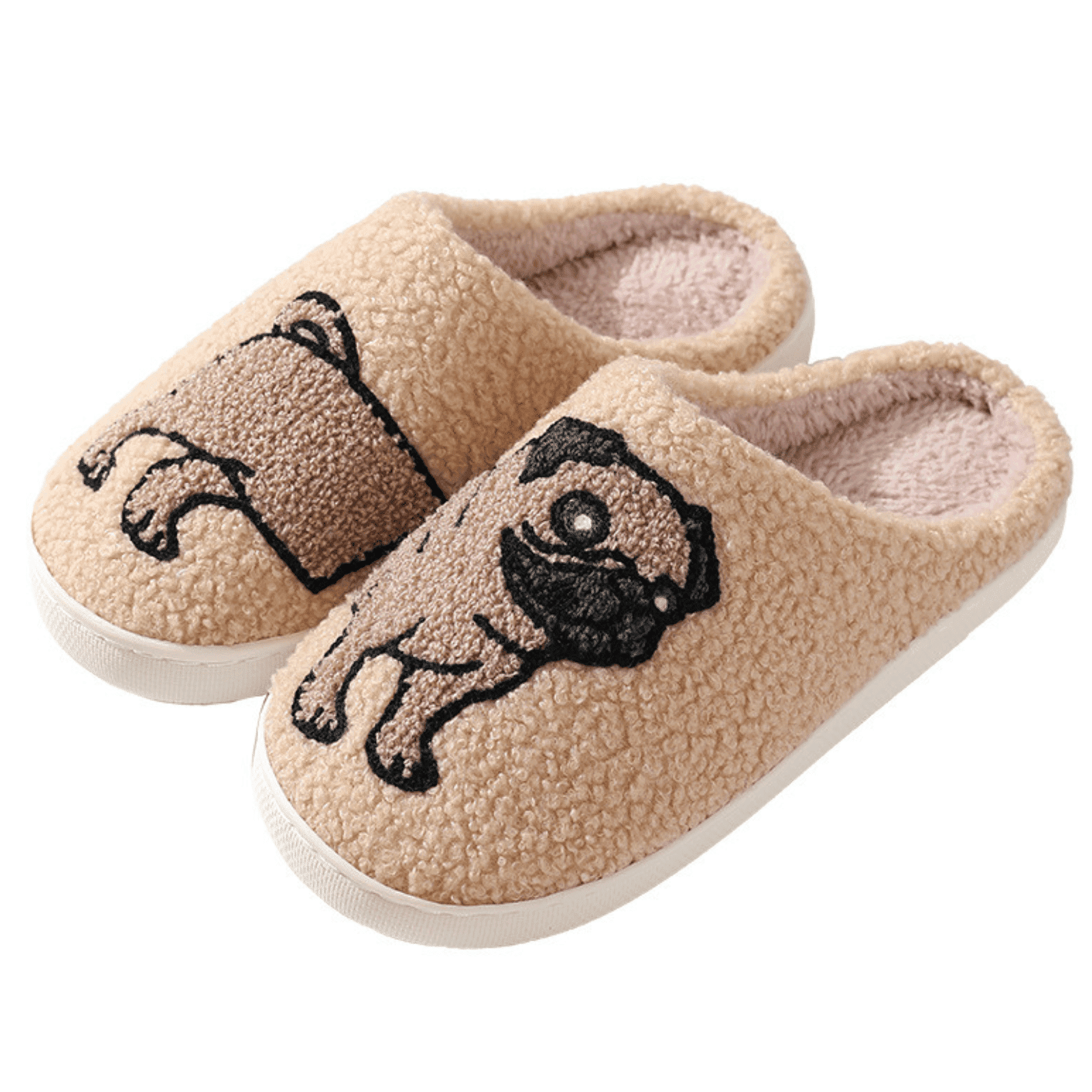 BERANMEY Cute Animal Puppy Butterfly Dogs Slippers for Women Perfect ...