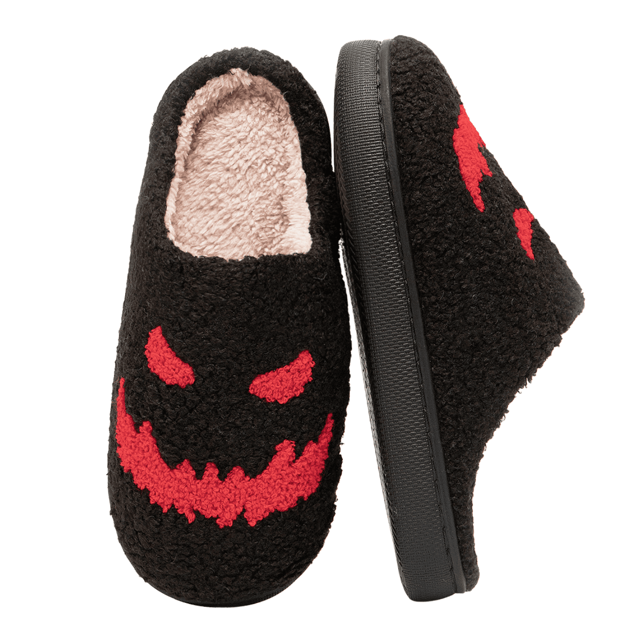 BERANMEY Cute Halloween Slippers for Women Perfect Soft Plush Comfy ...