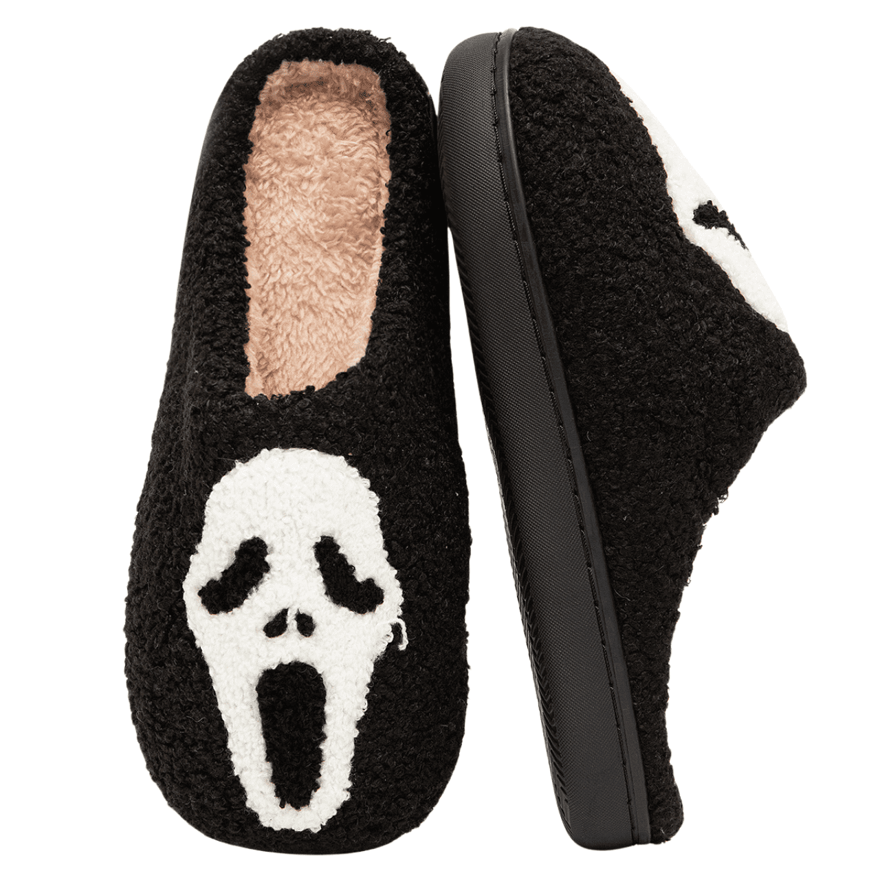 BERANMEY Cute Halloween Slippers for Women Perfect Soft Plush Comfy ...