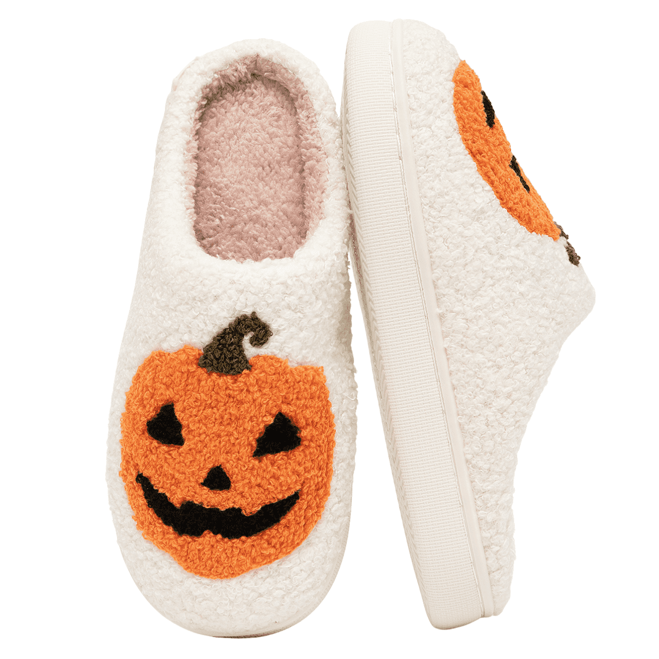 BERANMEY Halloween Slippers for Women Perfect Soft Plush Comfy Warm ...