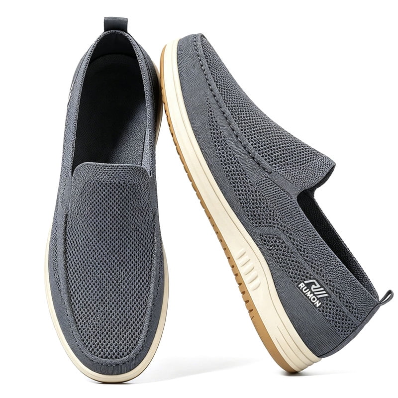 BERANMEY Mens Mesh Casual Sneakers Shoes Lightweight Slip on Walking ...