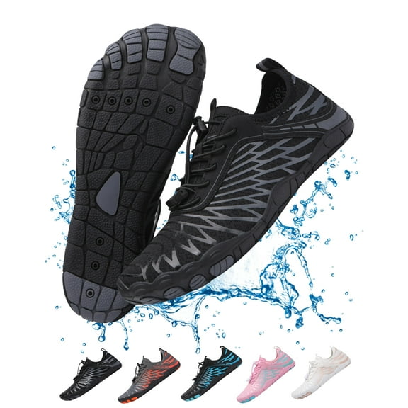 Barefoot Shoes Women and Men Wide Toe Hiking Water Shoes Non-Slip ...