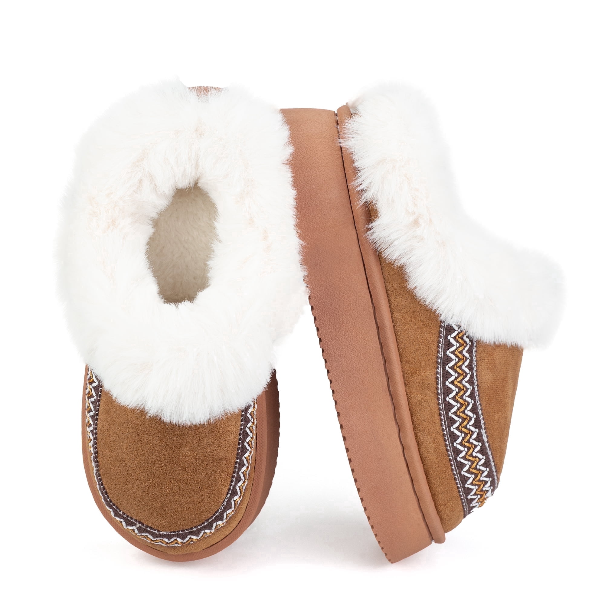 BERANMEY Women's House Slippers with Hard Sole & Memory Foam Unisex ...