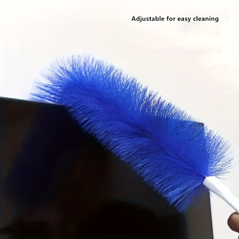 BERDH Flexible Fan Dusting Brush with Comfortable Grip – Bendable ...