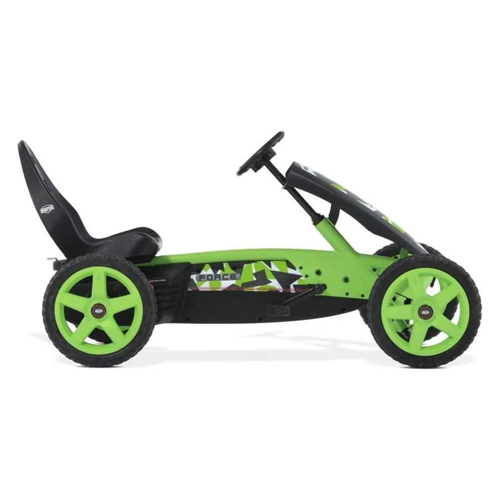 BERG Rally Force Toy Pedal Go Kart for Ages 4 to 12, Green Camouflage ...