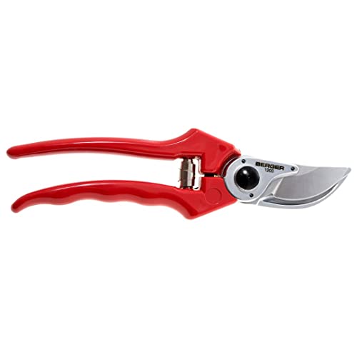 BERGER - Pruning Shear, Forged Steel Body, Sap Groove to Prevent ...
