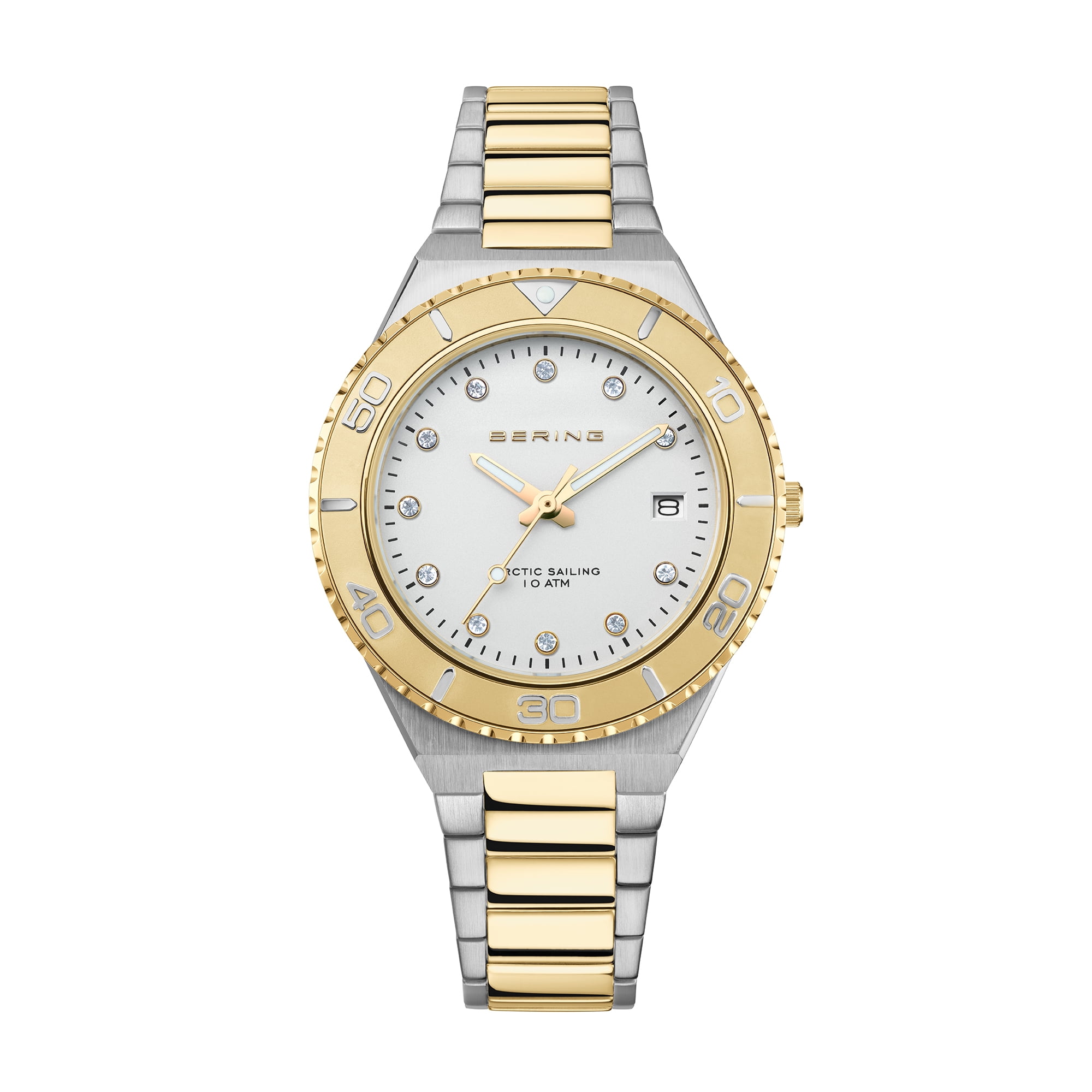 BERING Women´s 18936-710 Classic Watc Two-tone Stainless Link Bracelet ...