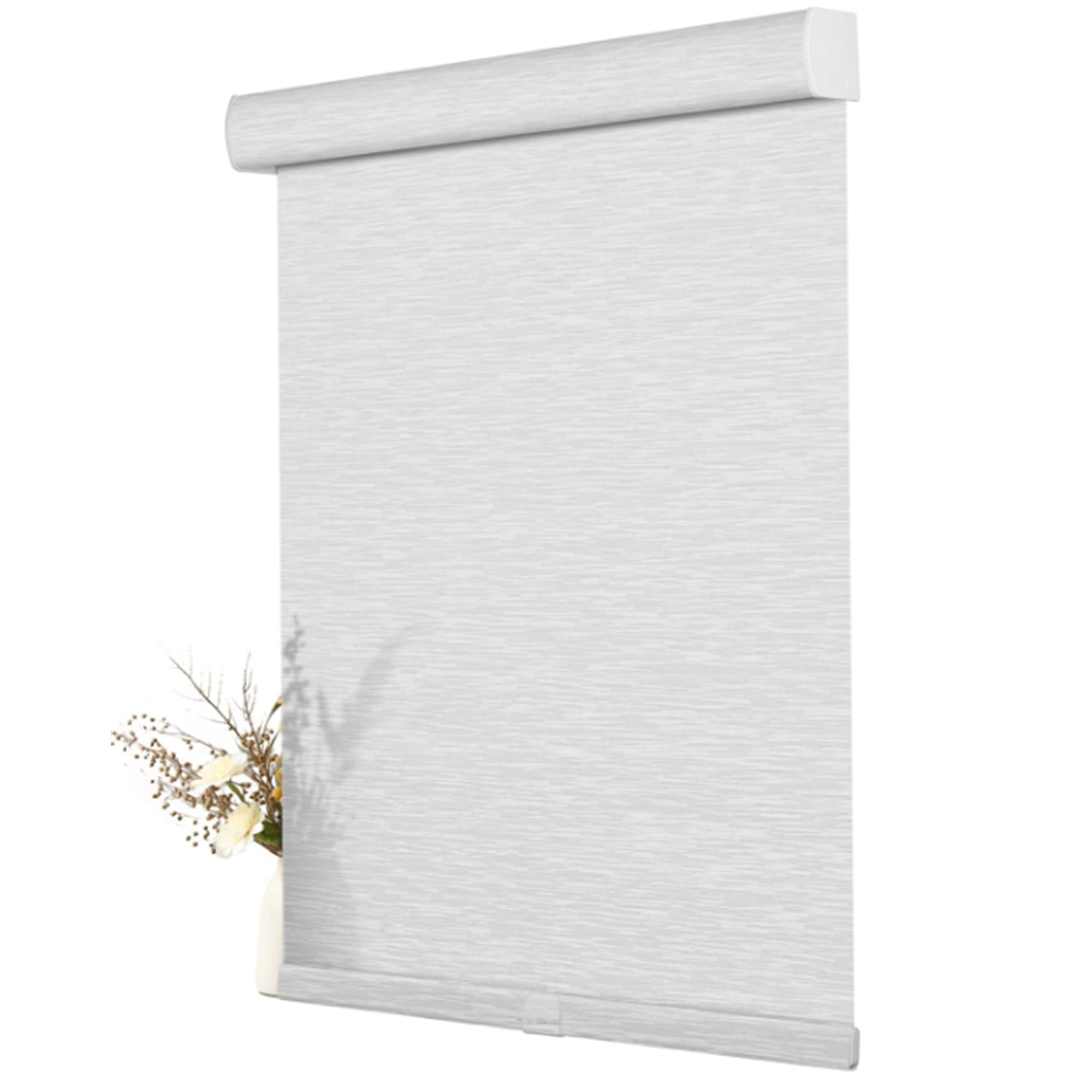 BERISSA Light Filtering Shades Cordless Roller Blinds, UV Privacy ...