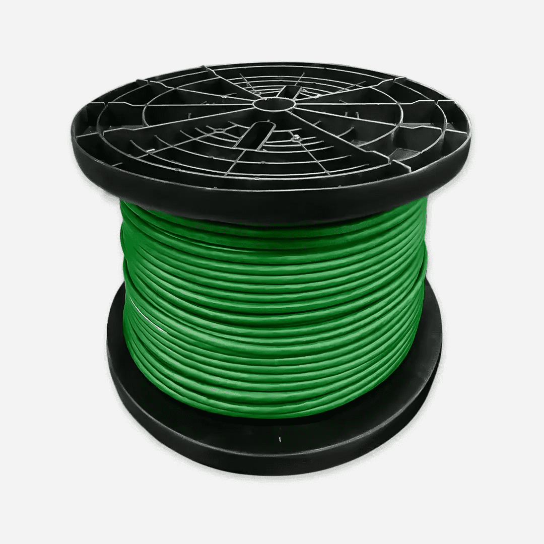 BERK-TEK LANmark-XTP Cat6A Plenum 1000ft UTP 23AWG Solid Copper Green ...