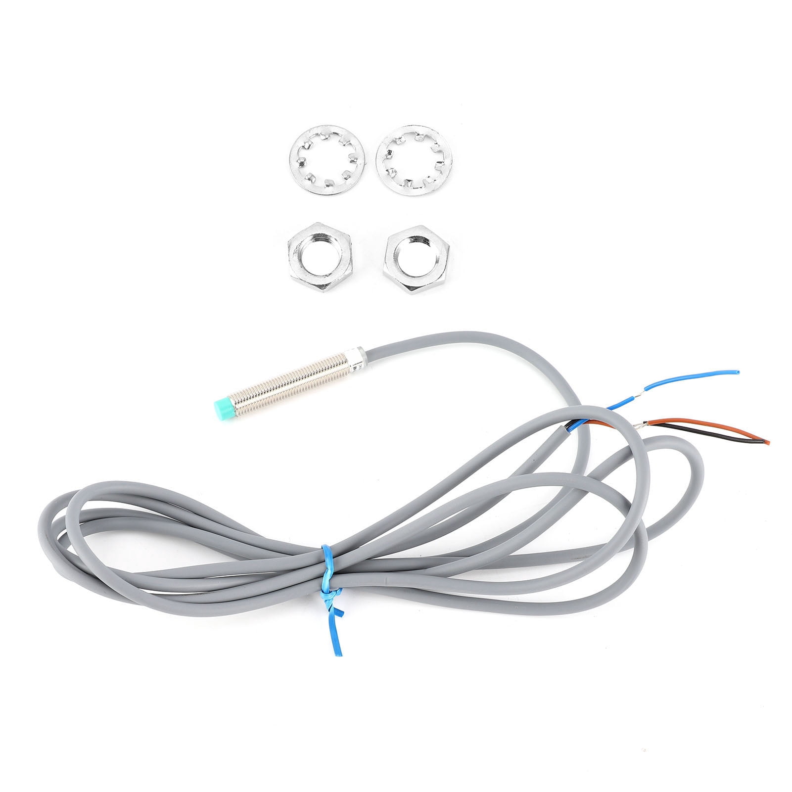 BERM 10-30VDC 3-Wire Cylindrical Proximity Switch Sensor BEM08-02-NB ...
