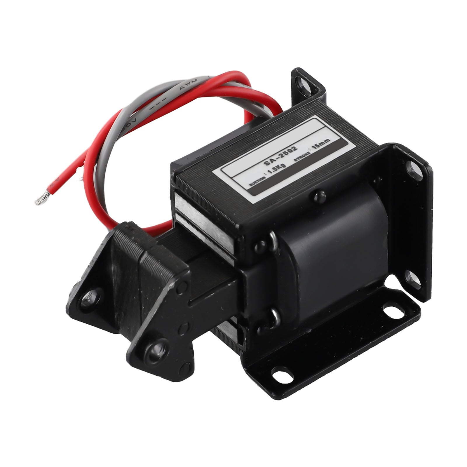 BERM AC Solenoid Coil Electromagnet Traction Push-Pull AC220V SA‑2402 ...